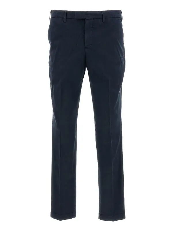 PT TORINO Master Soft Fine Cover Stretch Trousers - Blu