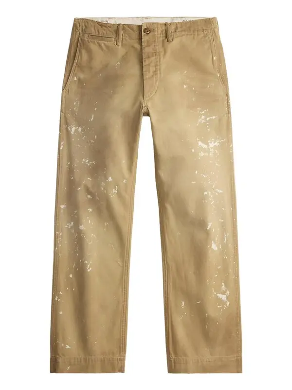 Ralph Lauren Distressed Chino Field Pant - New Khaki