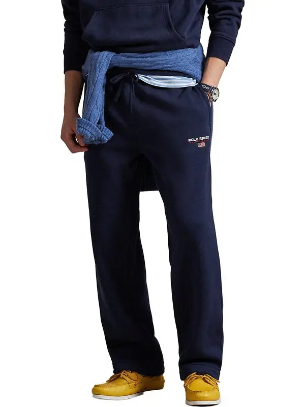 Ralph Lauren Polo Sport Fleece Sweatpant - Cruise Navy  White