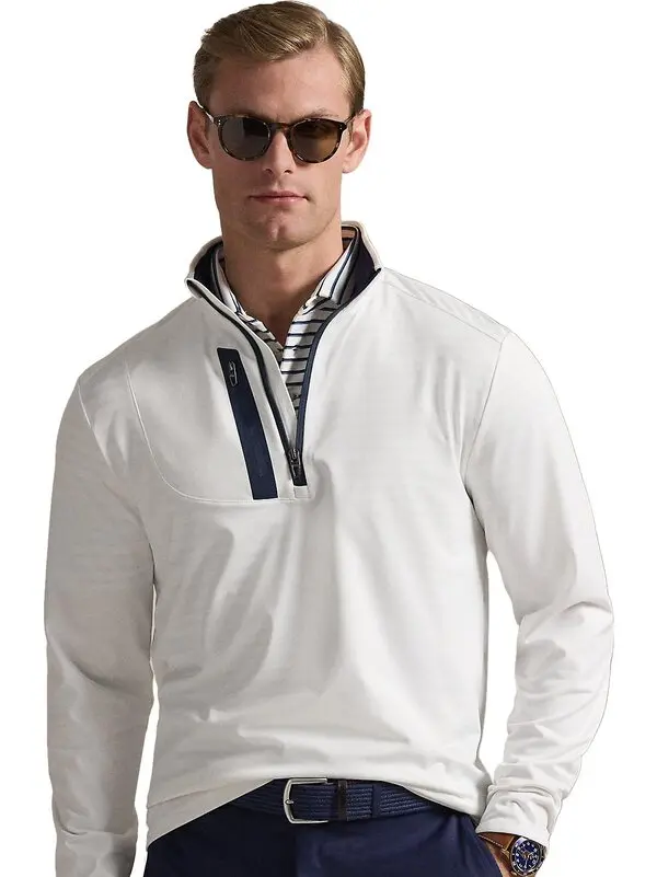 Ralph Lauren Stretch Jersey Pullover - Ceramic White