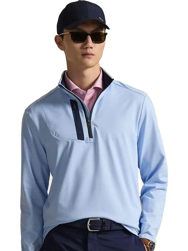 Ralph Lauren Stretch Jersey Pullover - Office Blue