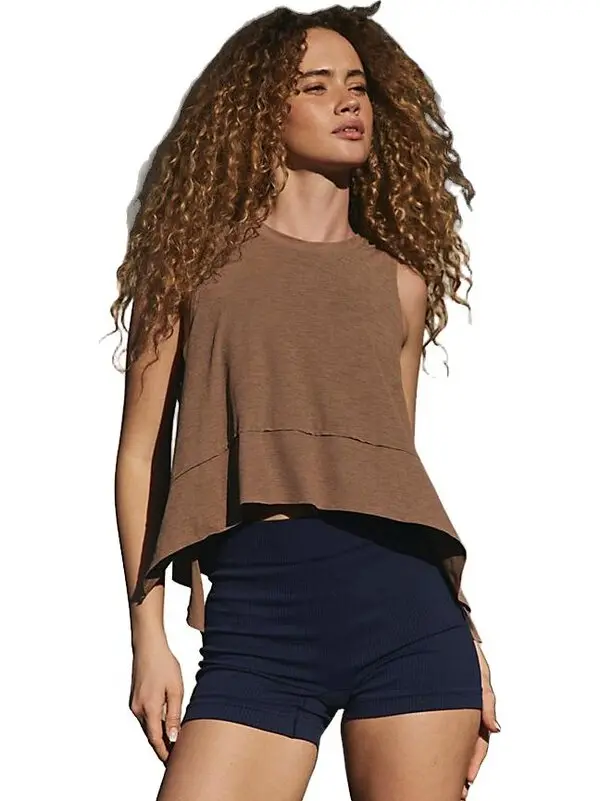 Free People Tempo Tank Top - Sandstorm