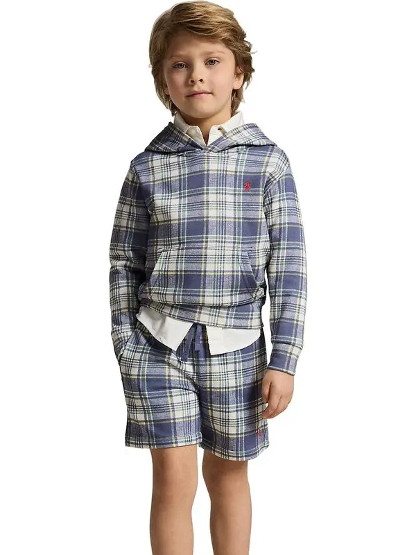Ralph Lauren Plaid French Terry Short - Milbury Plaid