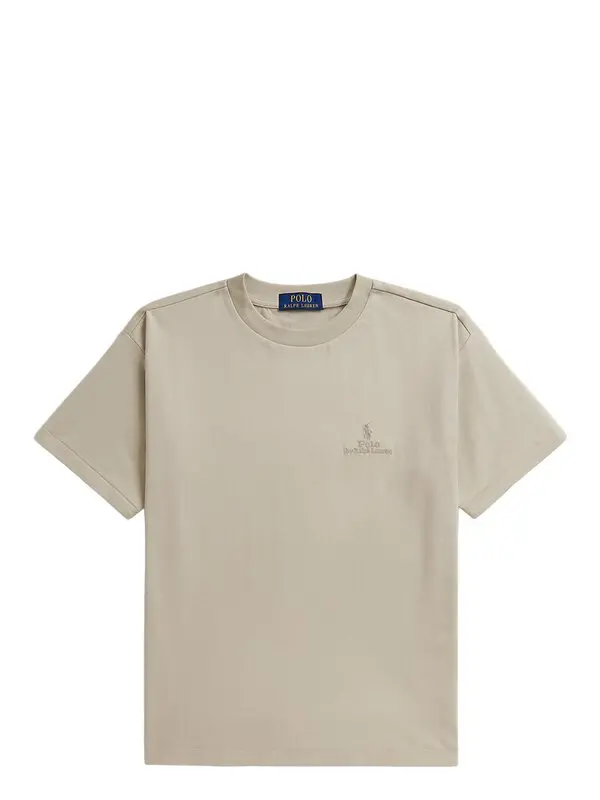 Ralph Lauren Big Fit Cotton Jersey Tee - Classic Stone