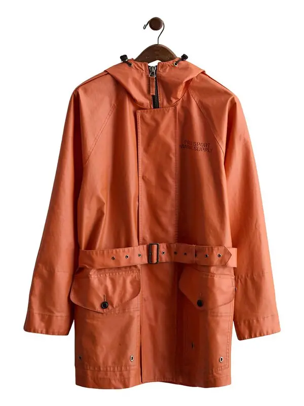 Ralph Lauren C. 1998 Hooded Field Jacket - Red