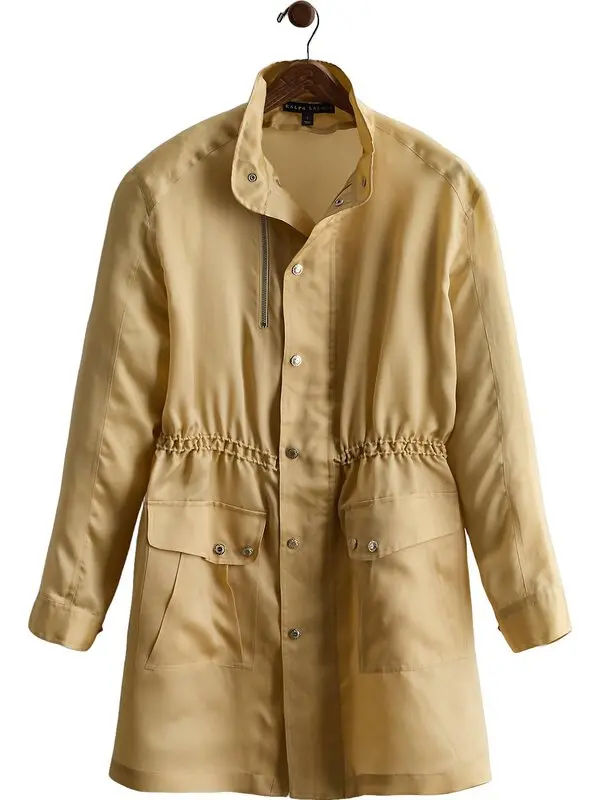 Ralph Lauren Silk Coat - Tan