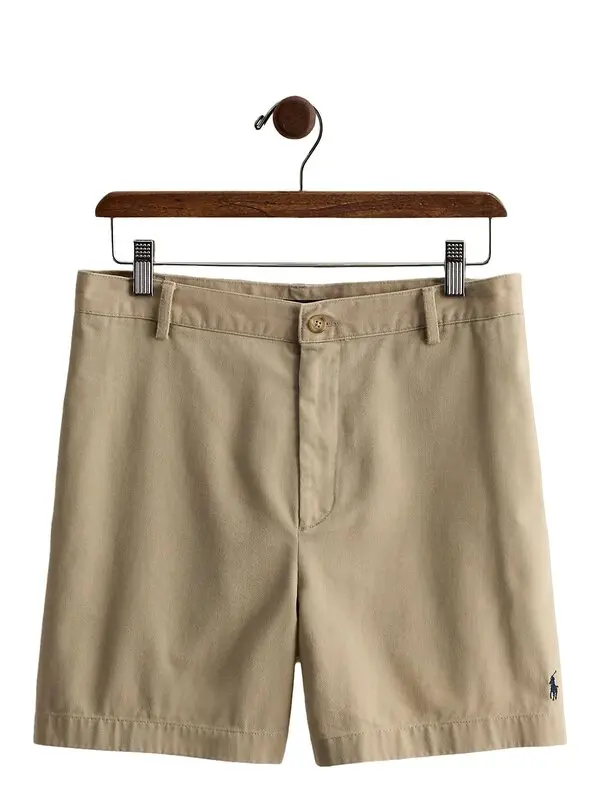 Ralph Lauren C. 1995 Cotton Shorts - Tan