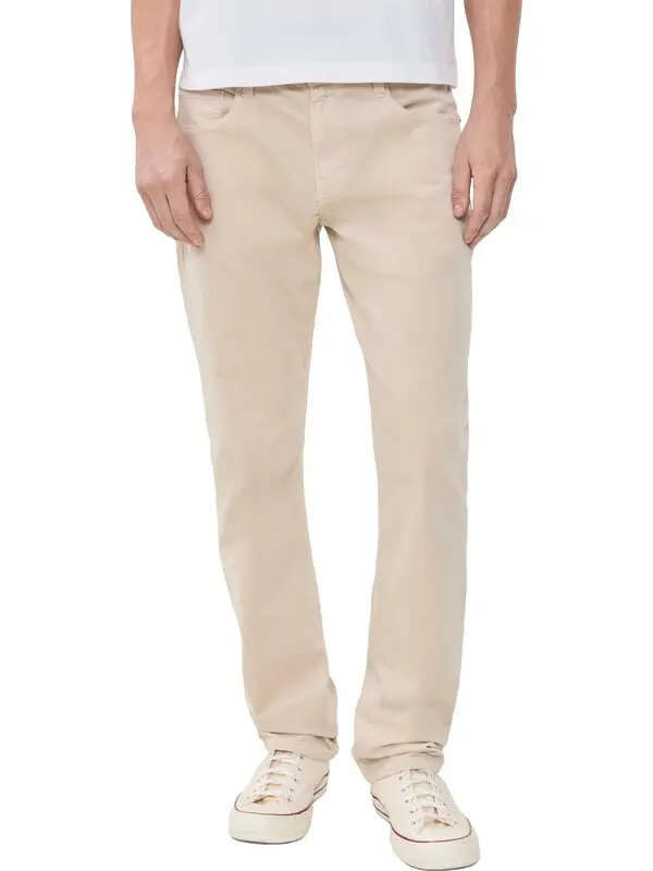 Paige Federal Pants - Ivory Cream Corduroy