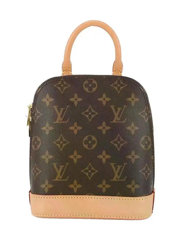 LOUIS VUITTON 1990-2026 Monogram Alma Backpack - Brown