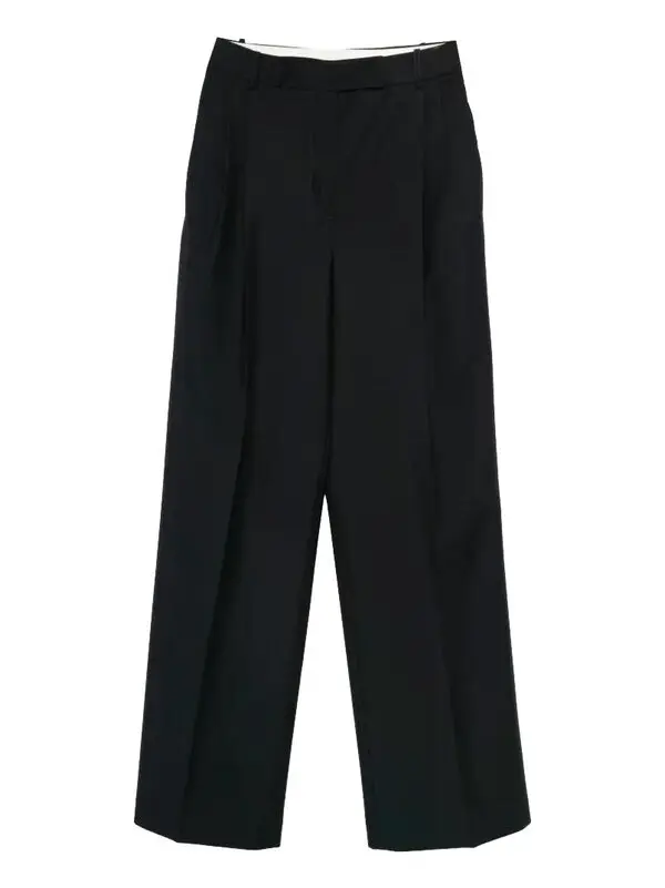 RÓHE Pleated Trousers - Blue