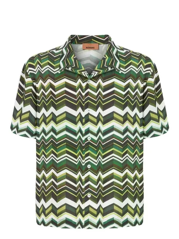 Missoni Zigzag Shirt - Green