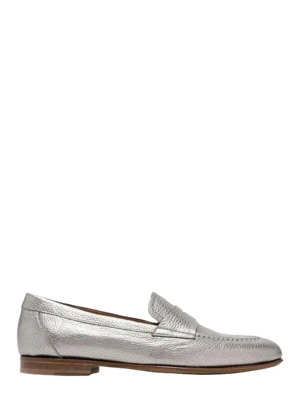 Magnanni Penny Loafers - Silver