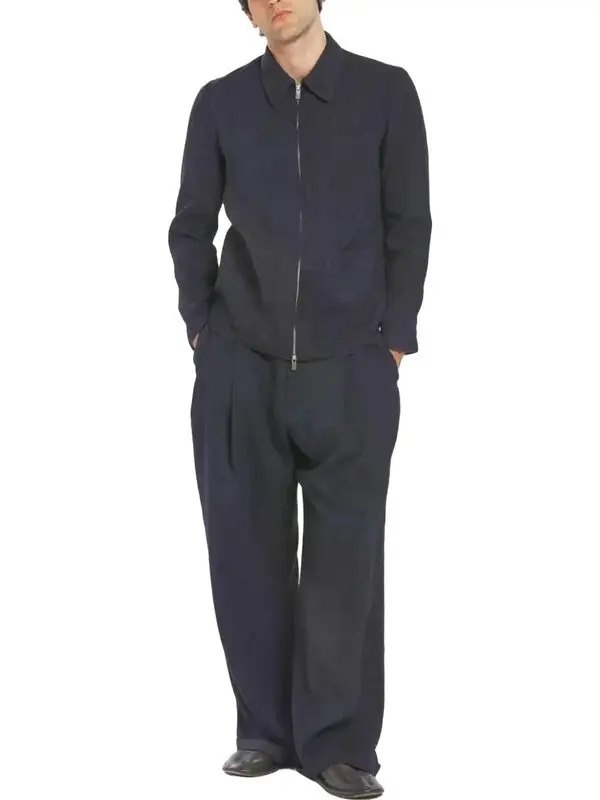 Barena Venezia Zip-up Overshirt Jacket - Blue