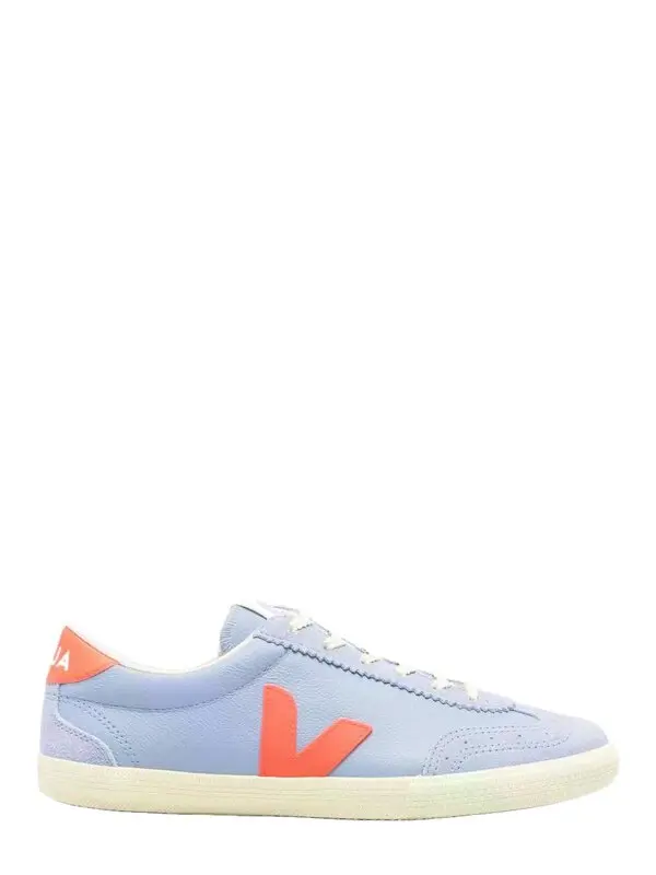 VEJA Logo-appliqué Lace-up Sneakers - Blue