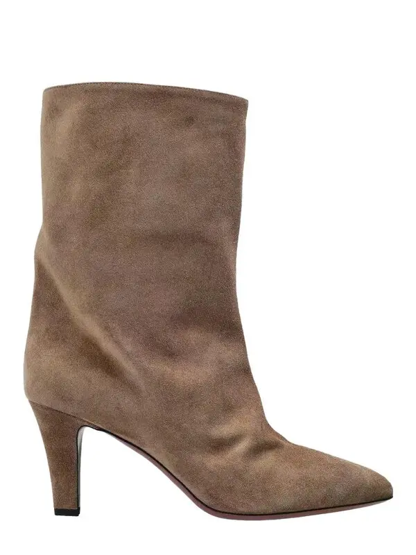 Paris Texas Pointed Heeled Boots - Neutrals