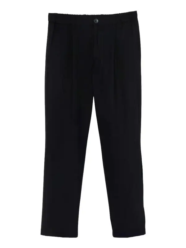 Herno Tailored Pleated Trousers - Blue