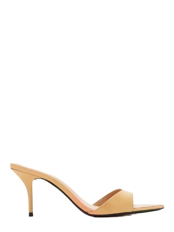 Schutz 75mm Elodie Stiletto Heeled Mules - Neutrals