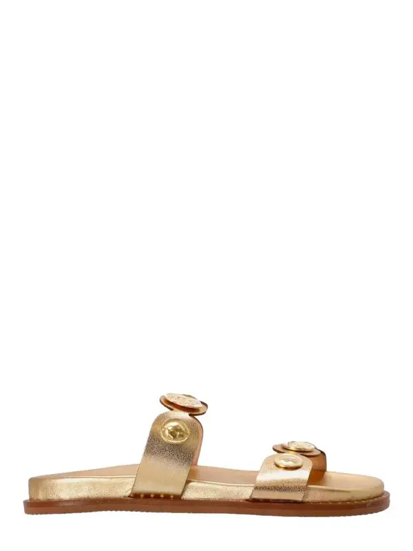 KOTRIS SANDALS Aria Coin Sandals - Gold