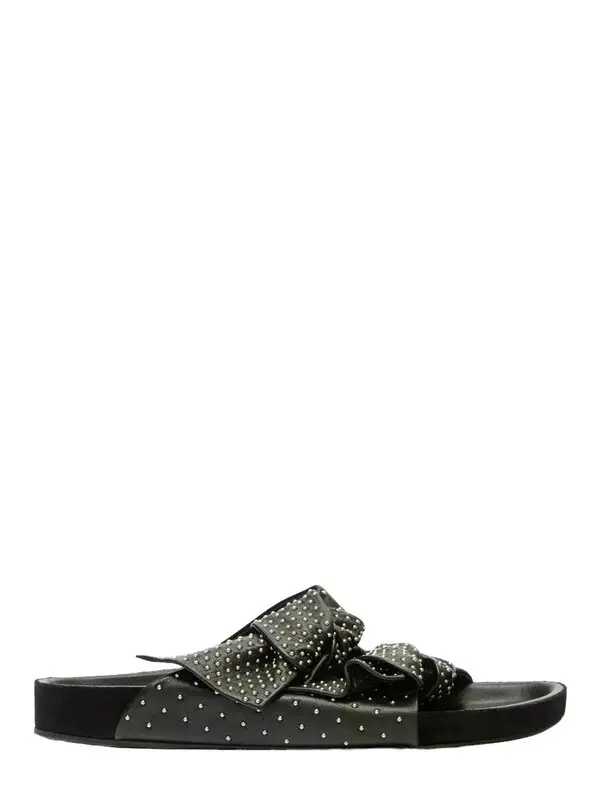 Isabel Marant Lennyo Bow Sandals - Black