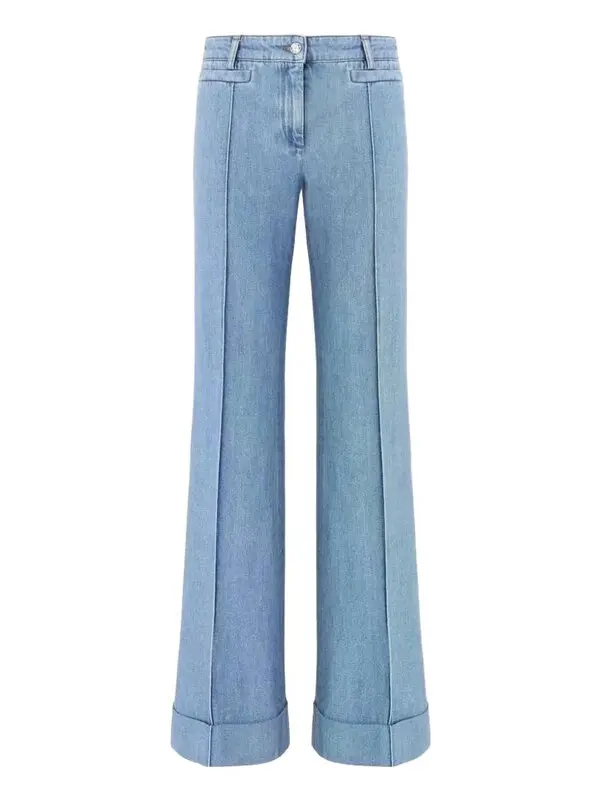 Missoni Cuffed-hem Jeans - Blue