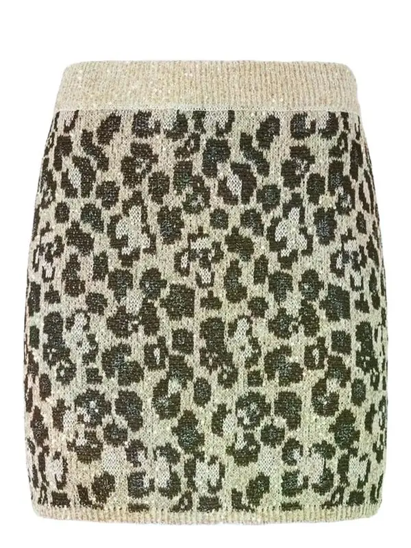 Missoni Animal-print Mini Skirt - Neutrals