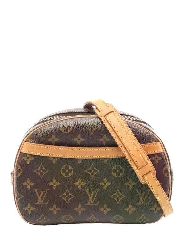 LOUIS VUITTON 2006 Monogram Blois Crossbody Bag - Brown