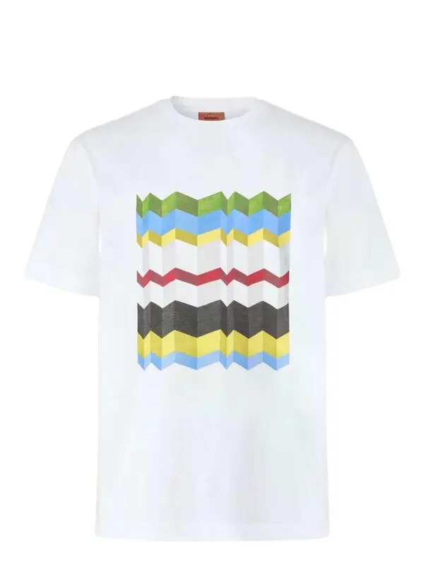 Missoni Zigzag-graphic T-shirt - White