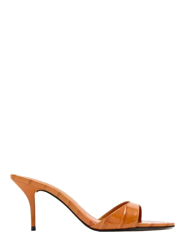 Schutz Elodie Heeled Sandals - Orange