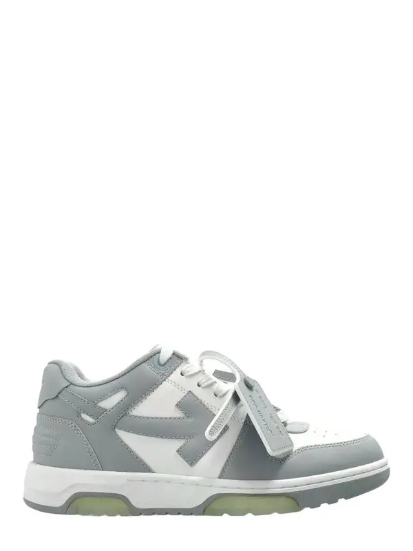 Off-White Out Of Office Leather Sneakers - 0109 Grey