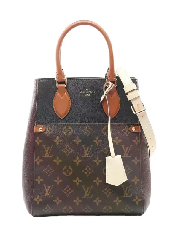 LOUIS VUITTON 2020 Monogram Fold Tote Mm - Black