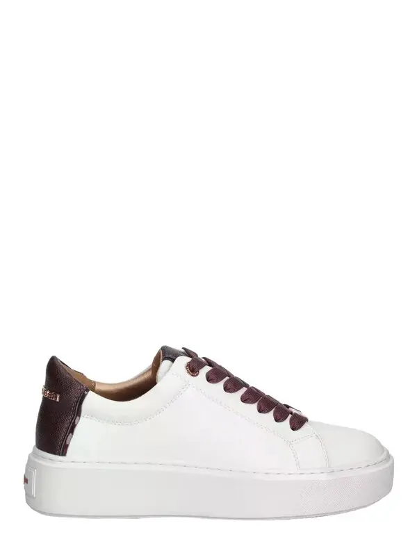 ALEXANDER SMITH London Platform Lace-up Sneakers - White