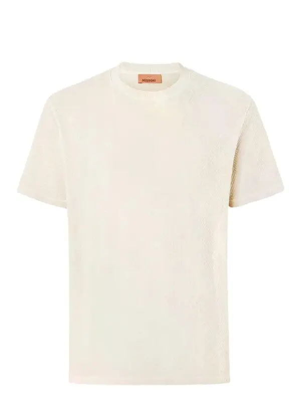 Missoni Herringbone T-shirt - Neutrals