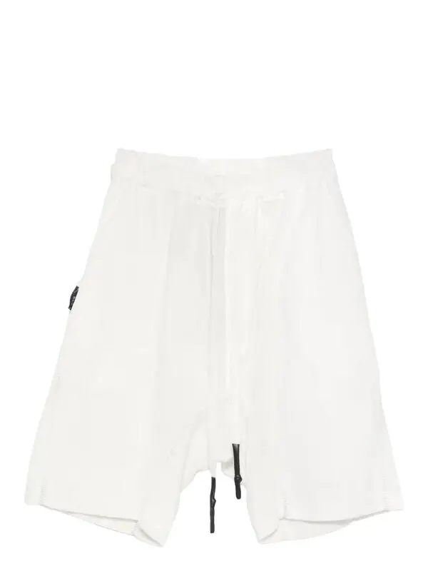 ISAAC SELLAM EXPERIENCE Drawstring-fastening Shorts - White