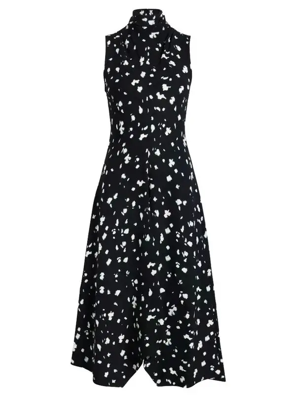 Proenza Schouler Devora Midi Dress - Black