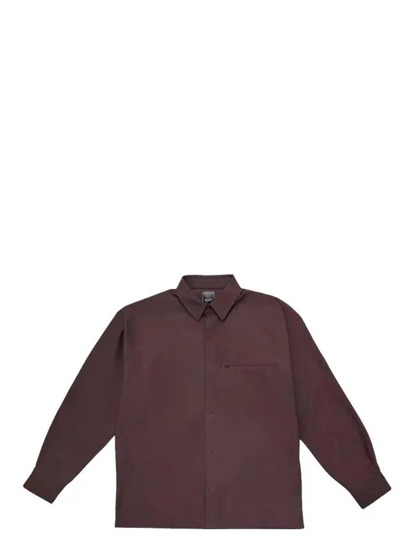 Champion Zip-pocket Overshirt - Brown