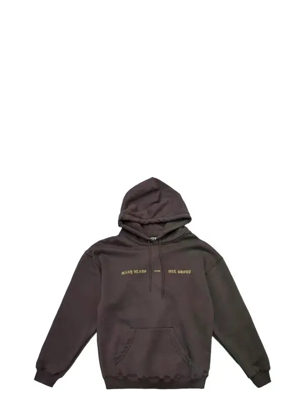 IUTER Graphic-print Hoodie - Brown