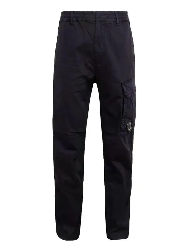 C.P. COMPANY Logo-detail Cargo Pants - Blue