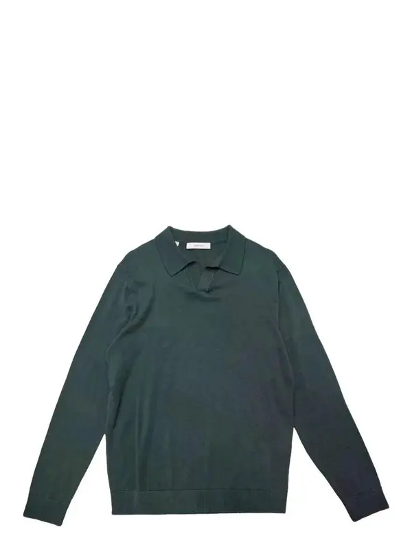 SELECTED Merino Wool Pullover - Green