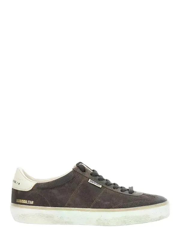 Golden Goose Soul Star Suede Sneakers - Brown