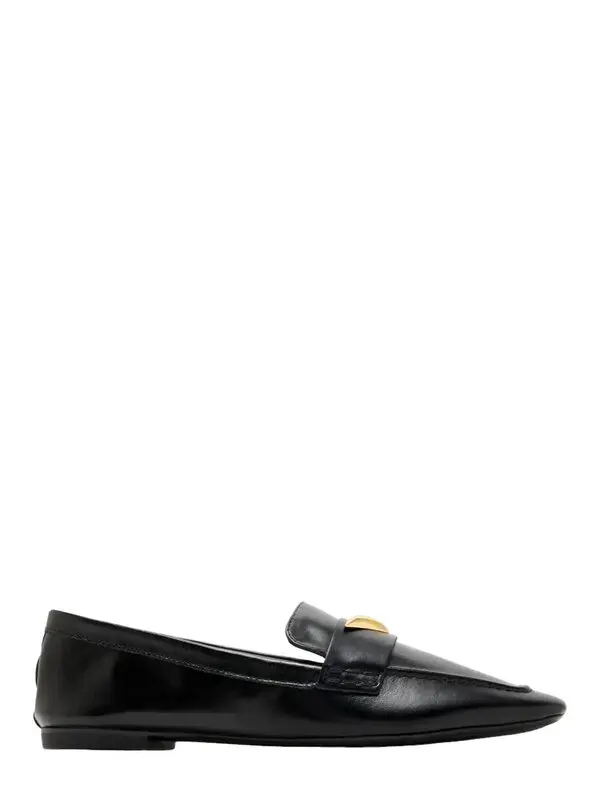 Schutz Logo-plaque Loafers - Black