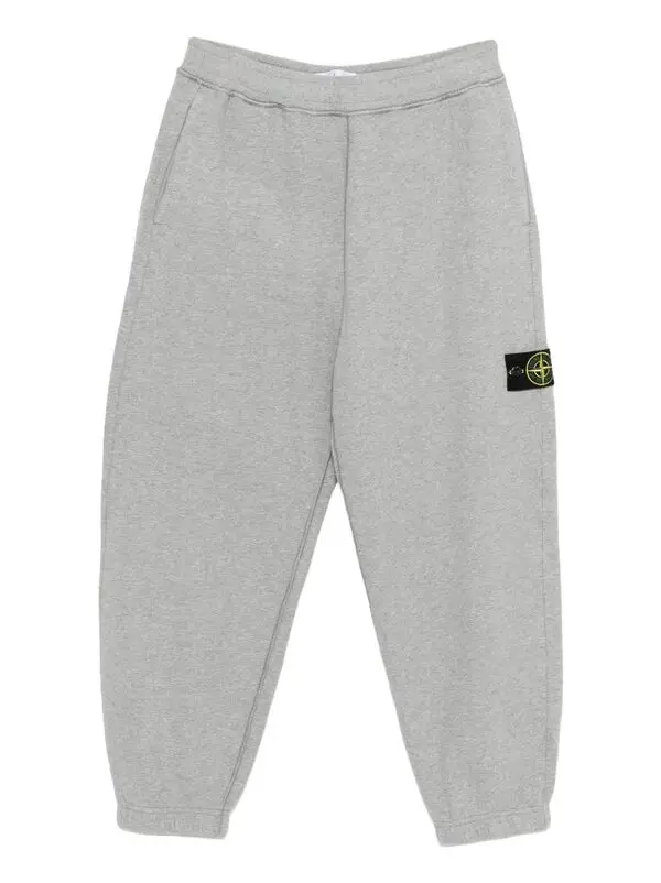 Stone Island Logo-patch Track Pants - Grey