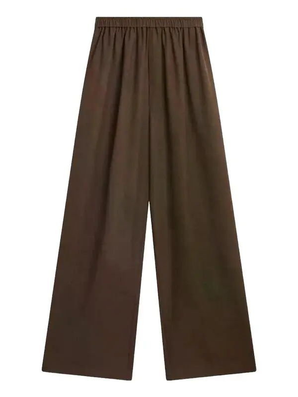 THE FRANKIE SHOP Baxter Palazzo Pants - Brown