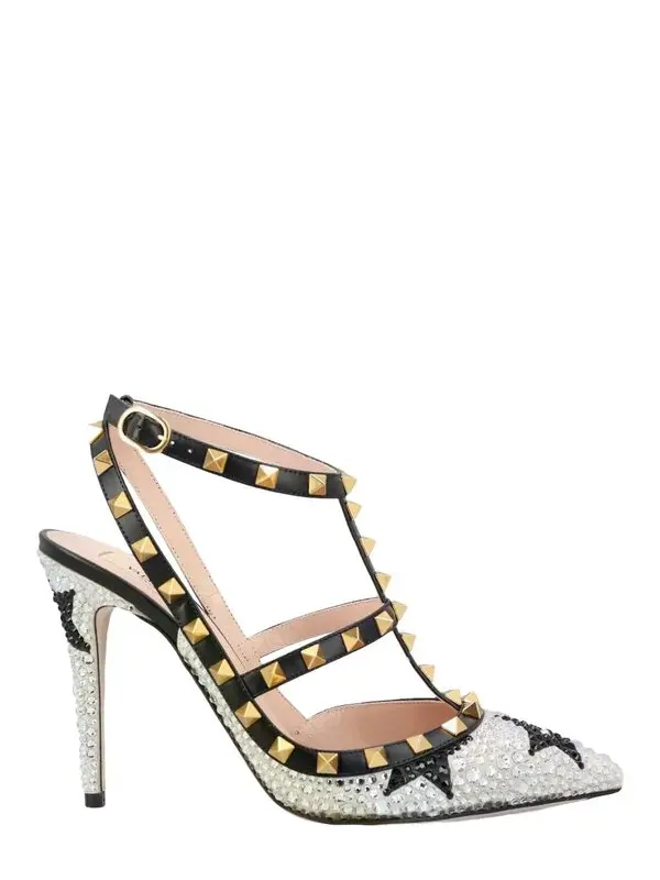Valentino Garavani Rockstud Star-motif Embellished Pumps - White