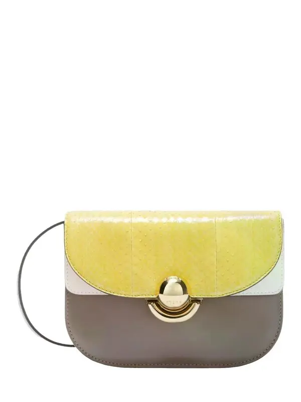 Furla Mini Sfera Clasp Bag - Yellow