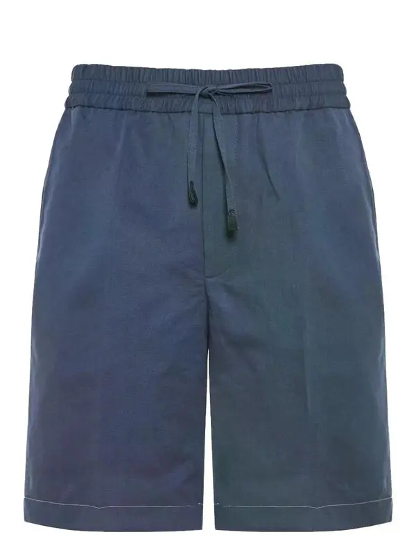 Brioni Drawstring Shorts - Blue