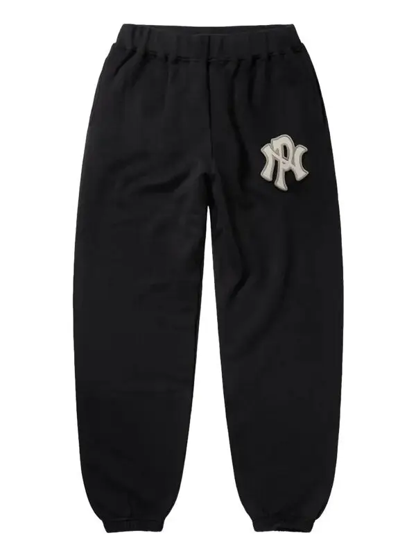 NO PROBLEMO Elasticated-waistband Track Pants - Black