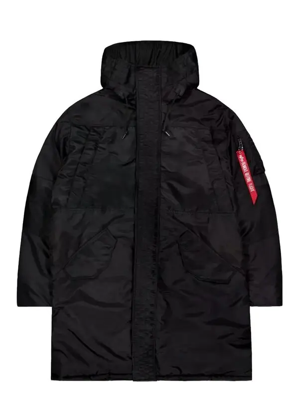 Alpha Industries Hooded Parka - Black