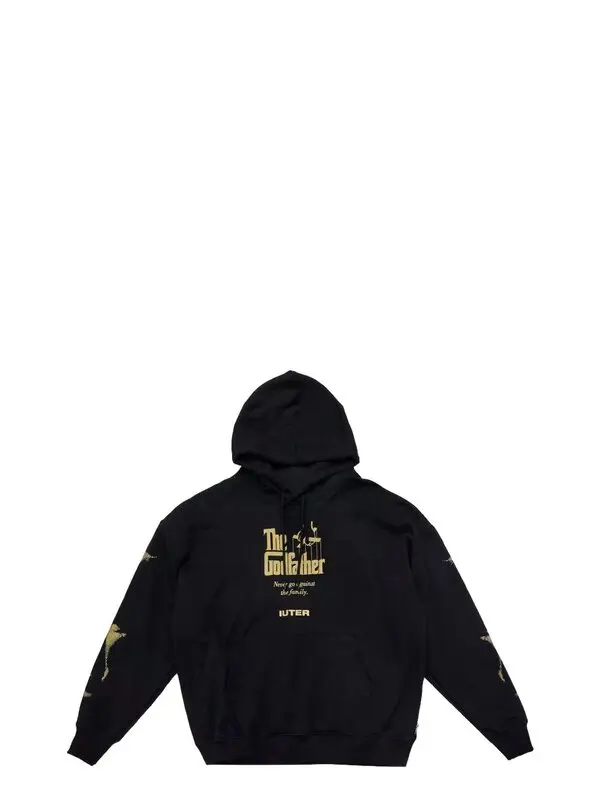 IUTER Graphic Hoodie - Black