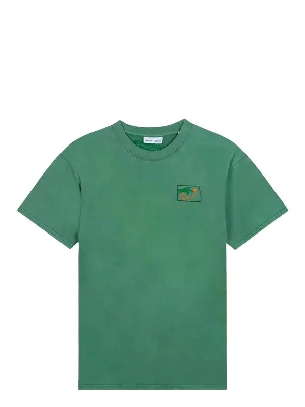 Maison Labiche Patureau Palm Paradise T-shirt - Green