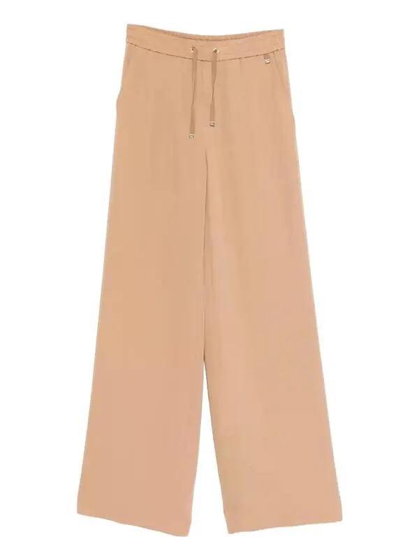Herno Drawstring-fastening Wide Leg Trousers - Neutrals